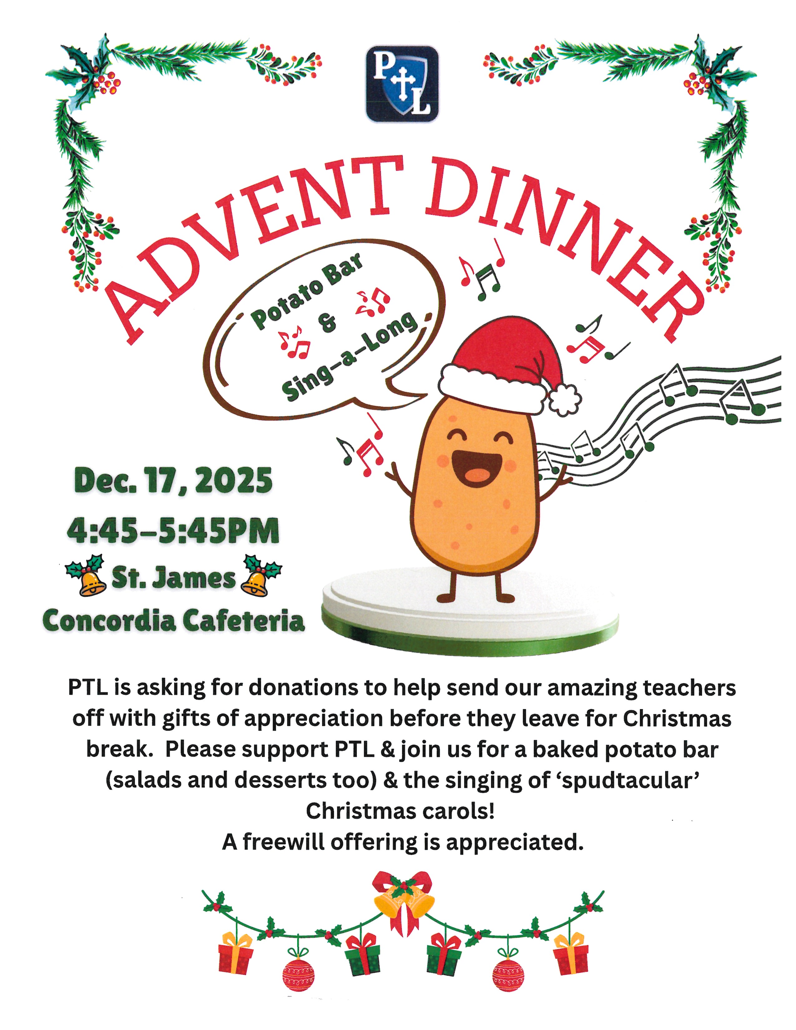 PTL Advent Dinner